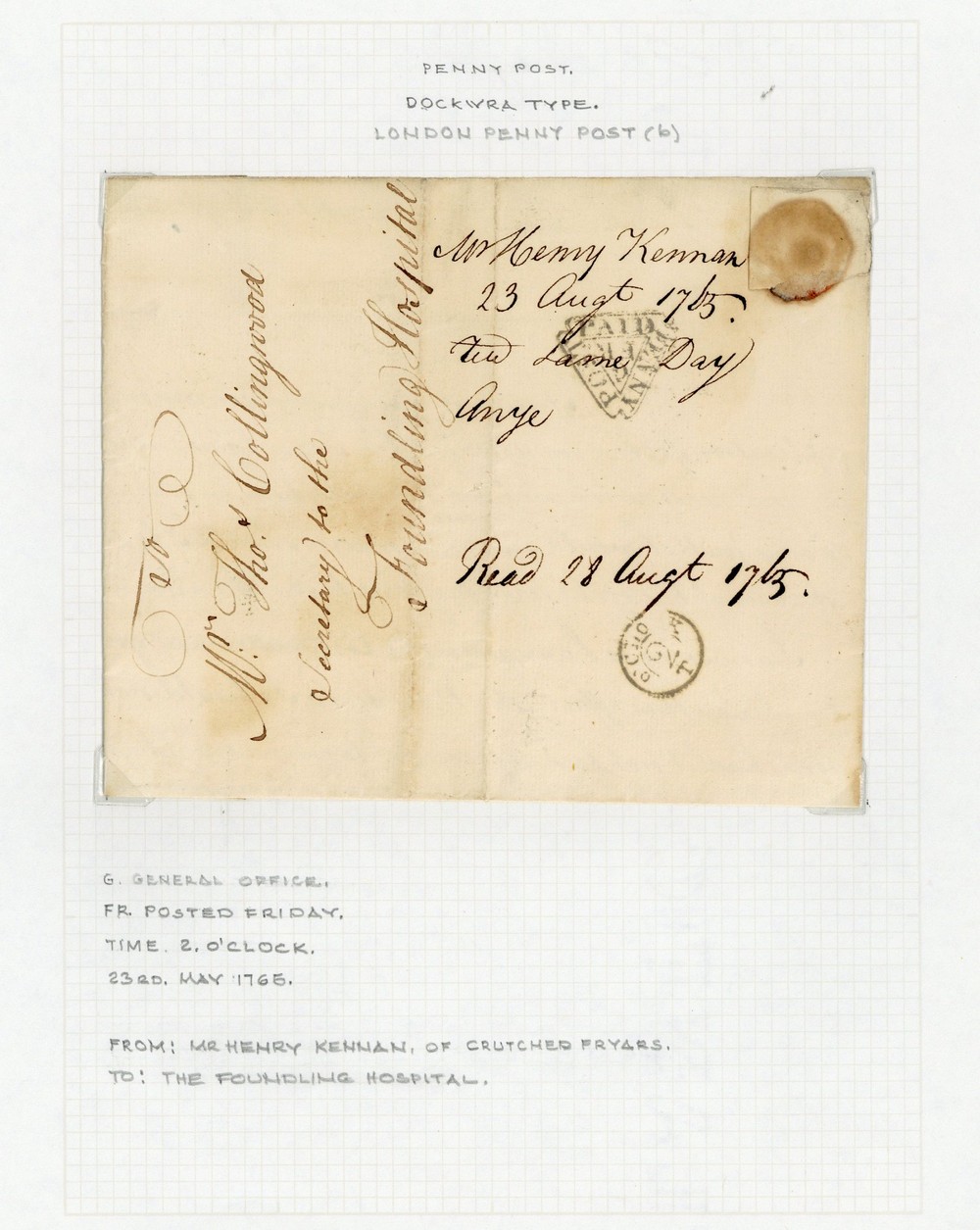 4 - Great Britain Postal History 1740 (c.) - 1840, collection of ove...