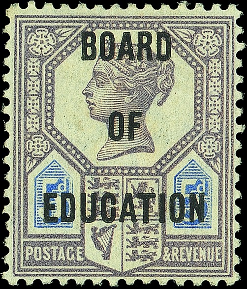110 - Great Britain Officials Board of Education 1902 5d. dull purple...