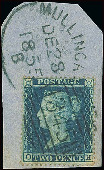1820 - Great Britain 1854-57 Watermark Small Crown, Perforation 16 2d....