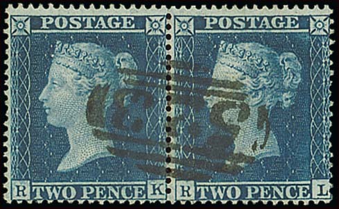 1829 - Great Britain 1854-57 Watermark Large Crown, Perforation 16 2d....