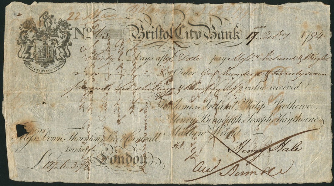3010 - Bristol City Bank (James Ireland, Philip Protheroe, Henry Bengou...