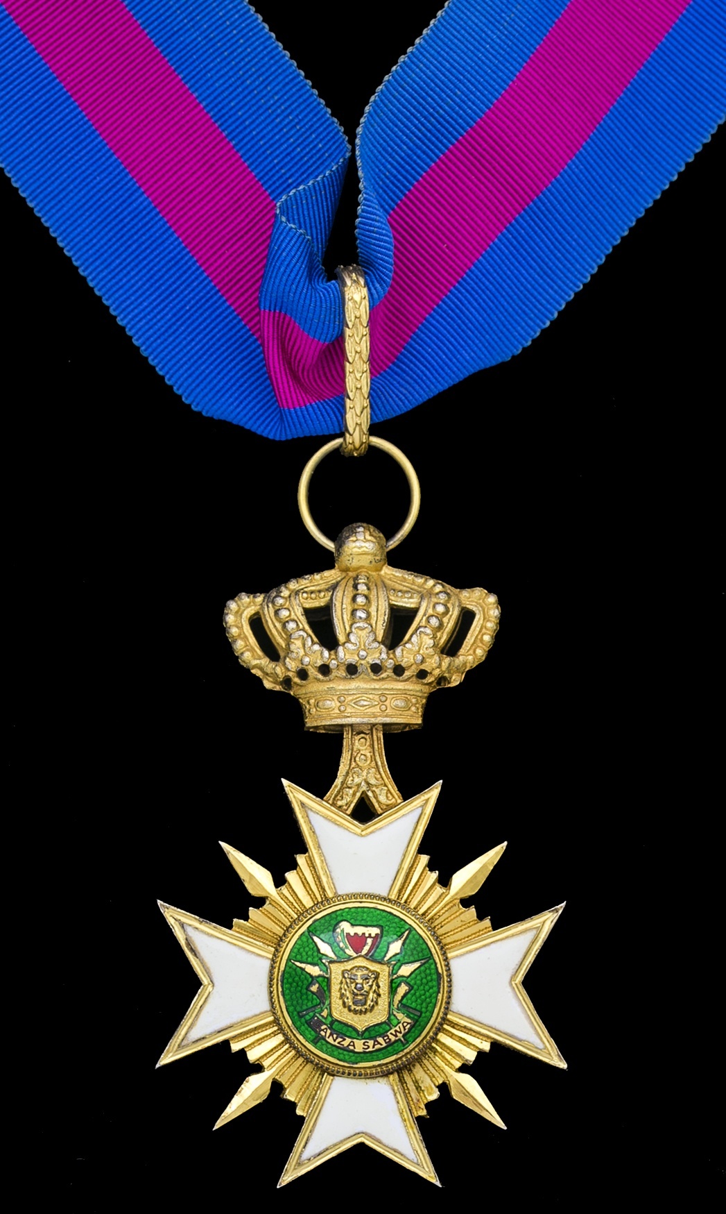 238 - Burundi, Kingdom, Royal Order of the Karyenda, Commander's neck...