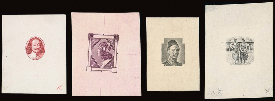 50 - Colonial Head Dies A selection of dies prepared by Bohumil Hein...