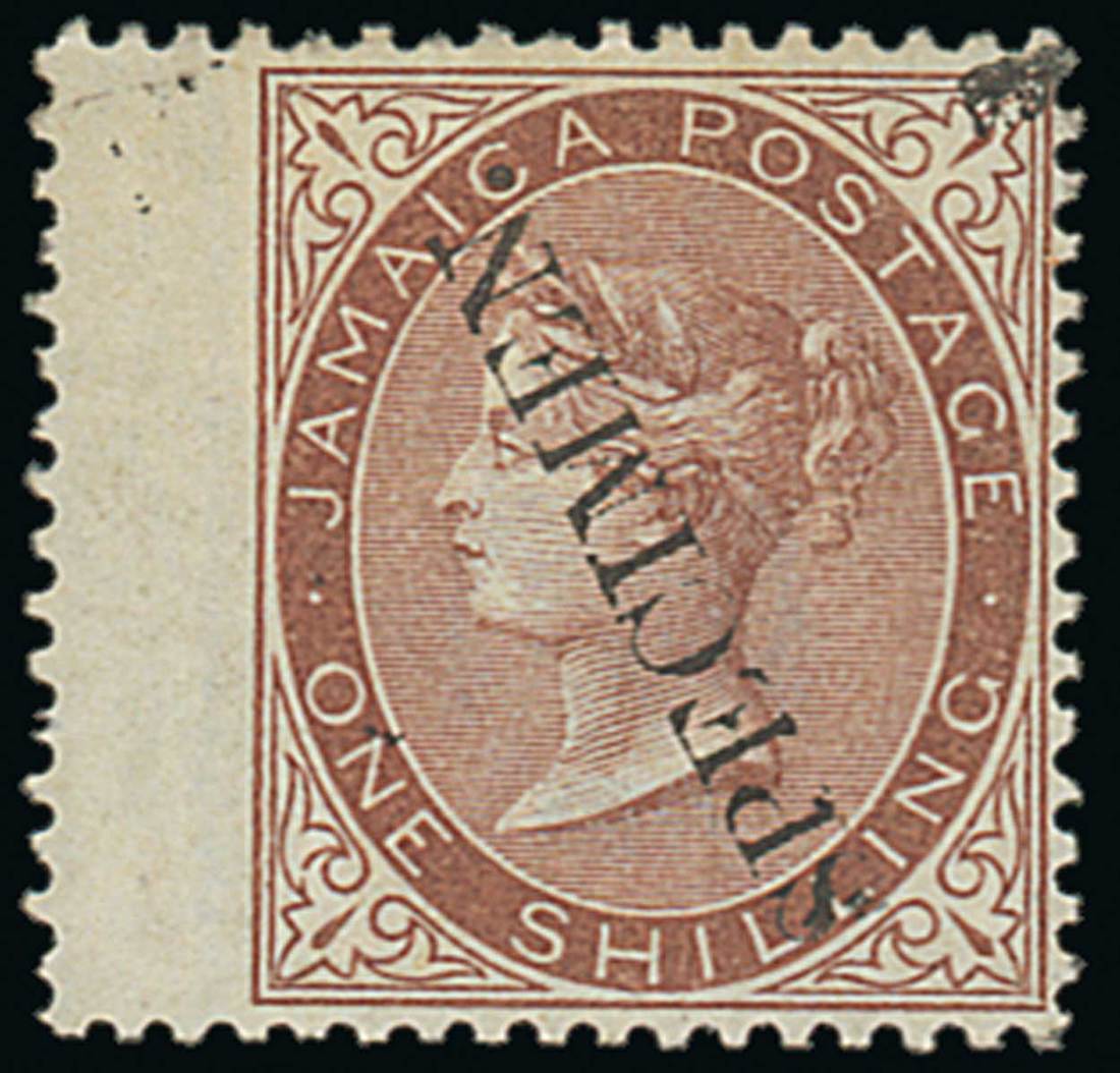 2094 - Jamaica 1860-63 1d., 2d., 3d., 4d., 6d. and wing-margin 1/-,...