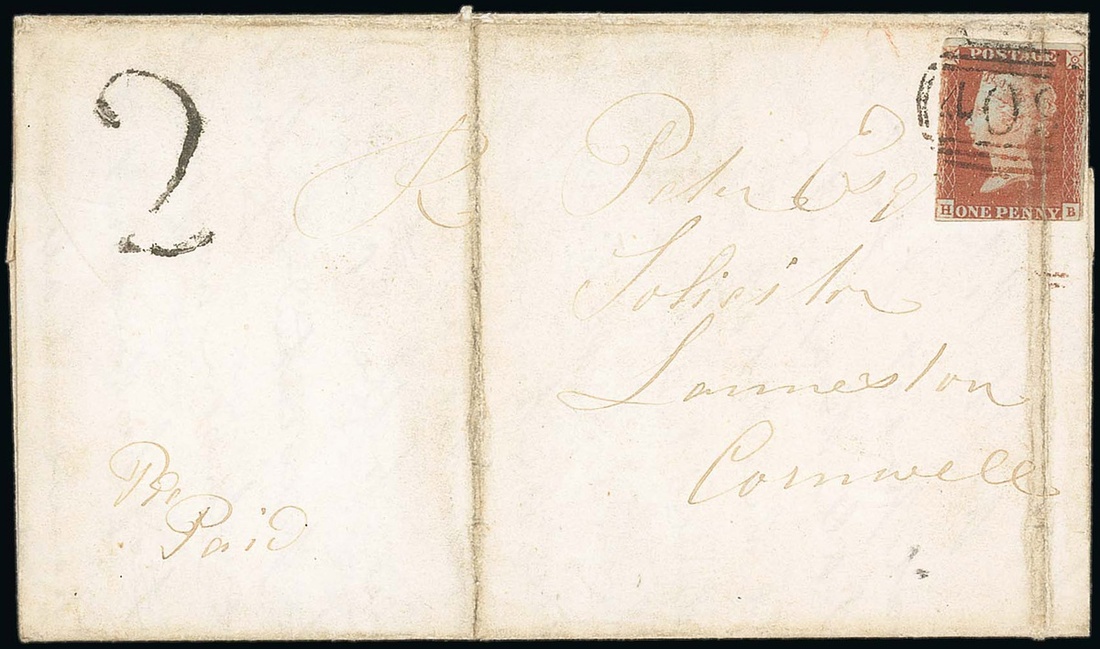 55 Great Britain Postal History 1846 14 March Double Weight Entir 55 Great Britain Postal History 1846 14 March Double Weight Entir