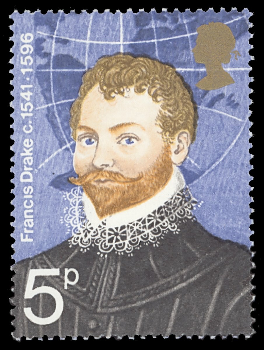 127 - Great Britain Queen Elizabeth II Issues 1973 British Explorers 5...