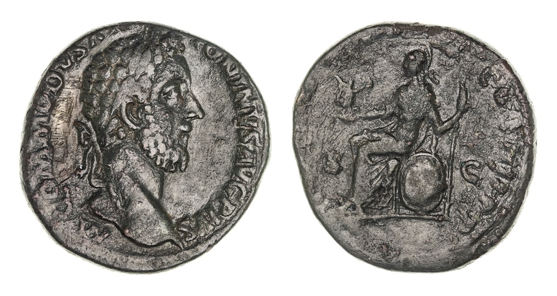 174 - Roman Empire, Commodus (AD 180-192), AE Sestertius, M COMMODVS A...