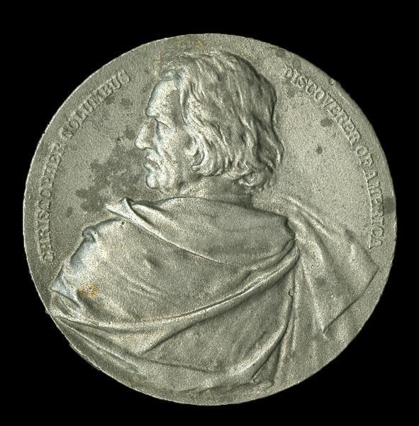 47 - World's Columbian Exposition: Lauer Bust of Columbus Medal, 1893...