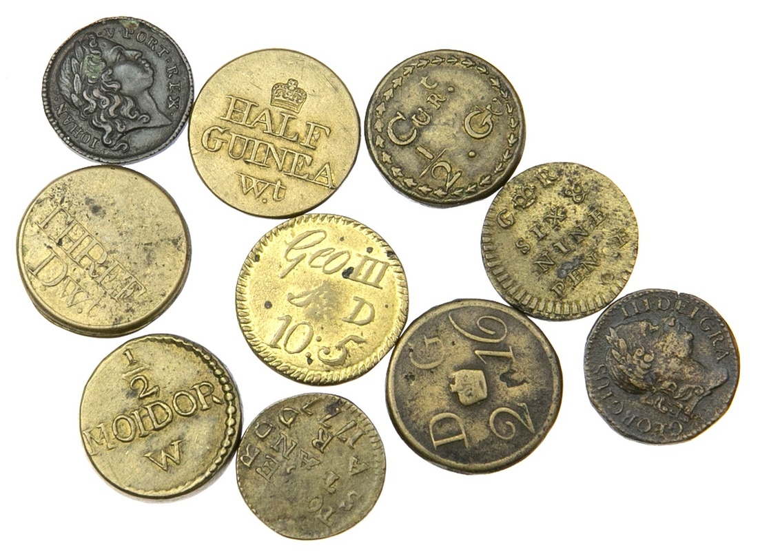 341 Great Britain George III 1760 1820 Micellaneous Coin Weights 