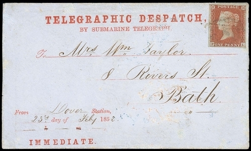 1019 - Great Britain The Sensational "telegraphic despatch, by submarin...
